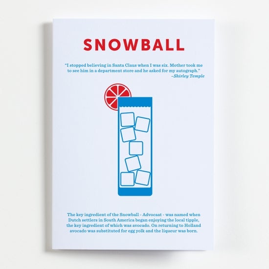 Crispin Finn Card Snowball Cocktail | Chet Miller
